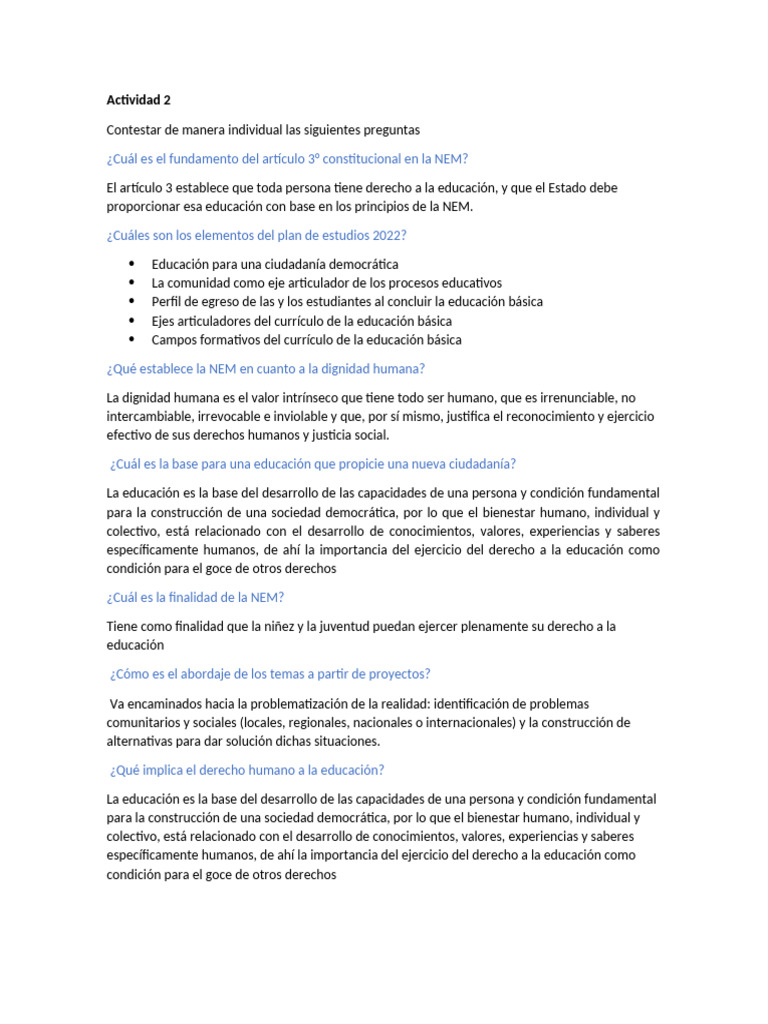 Preguntas Usicam | PDF | Comunidad | Aprendizaje