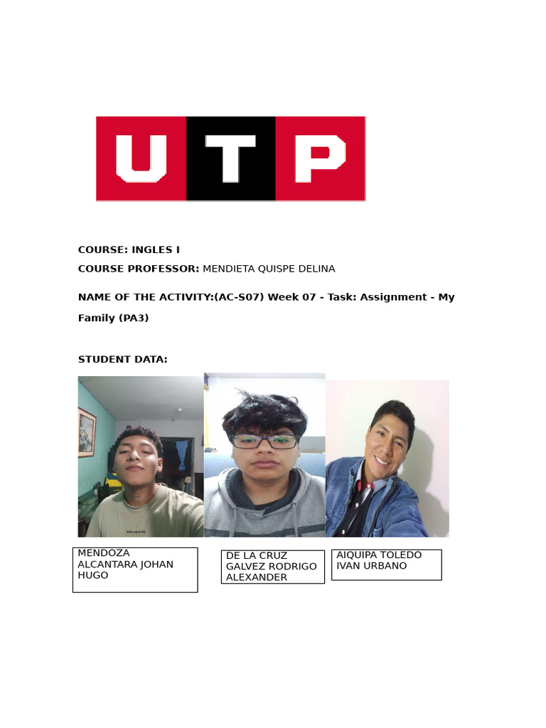 My Family | PDF