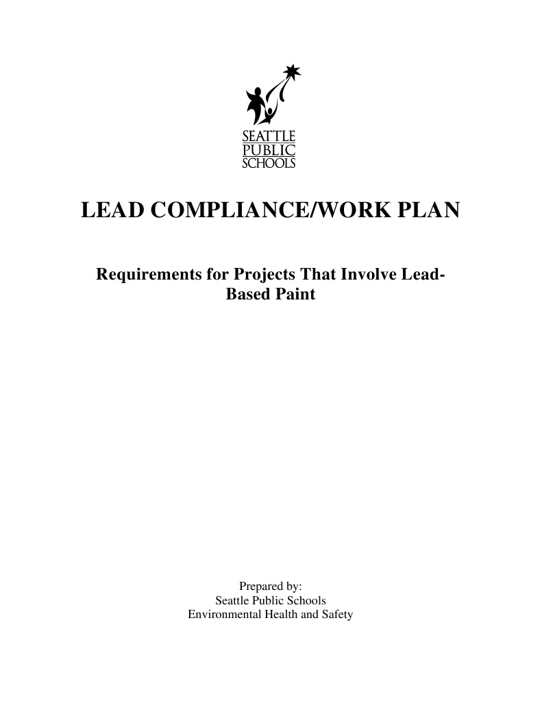 Lead Compliance Plan | PDF