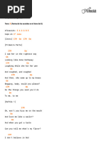 Sailor Song Ukulele Chords and Tabs | PDF