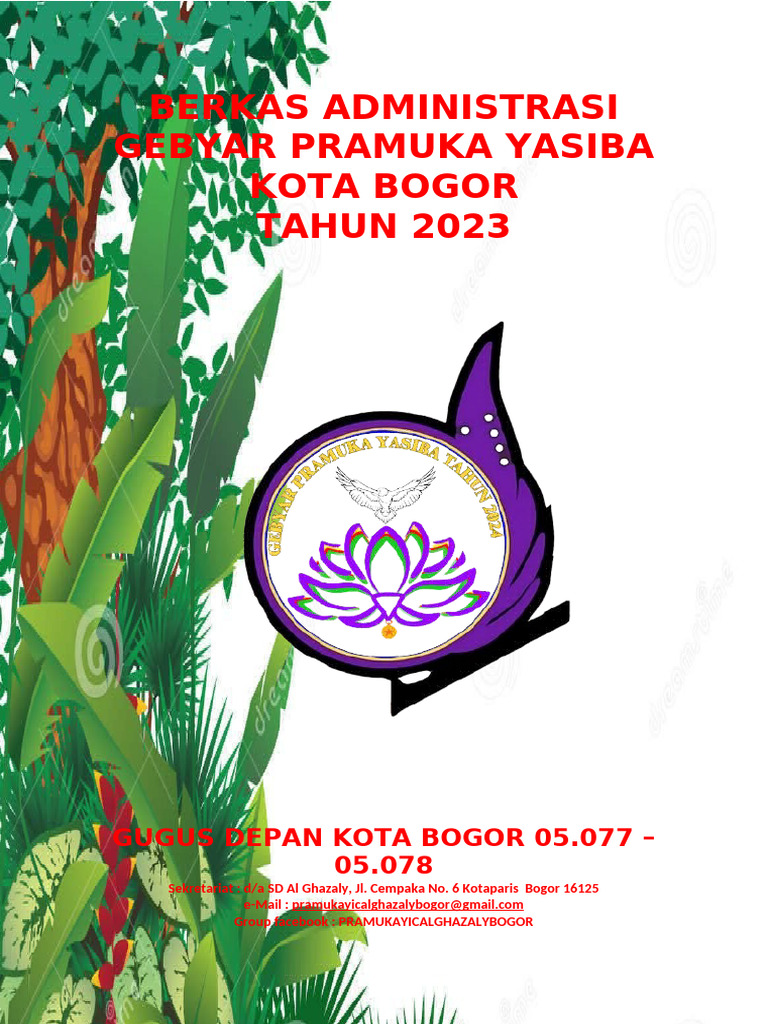 Cover Berkas Lomba Pramuka 2023 SMK YASIBA | PDF