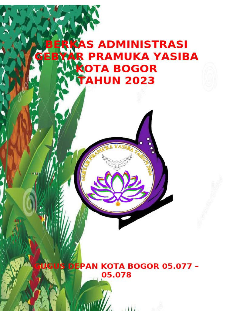 Cover Berkas Lomba Pramuka 2019 | PDF