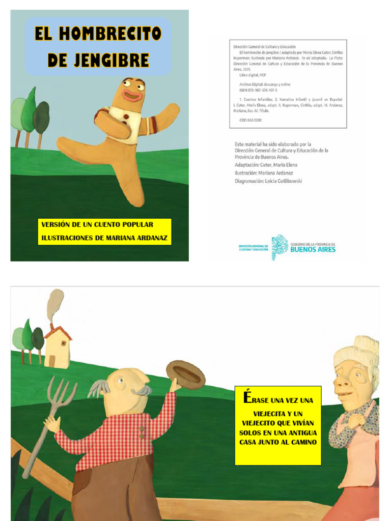 El Hombrecito de Jengibre: Cuento Infantil | PDF