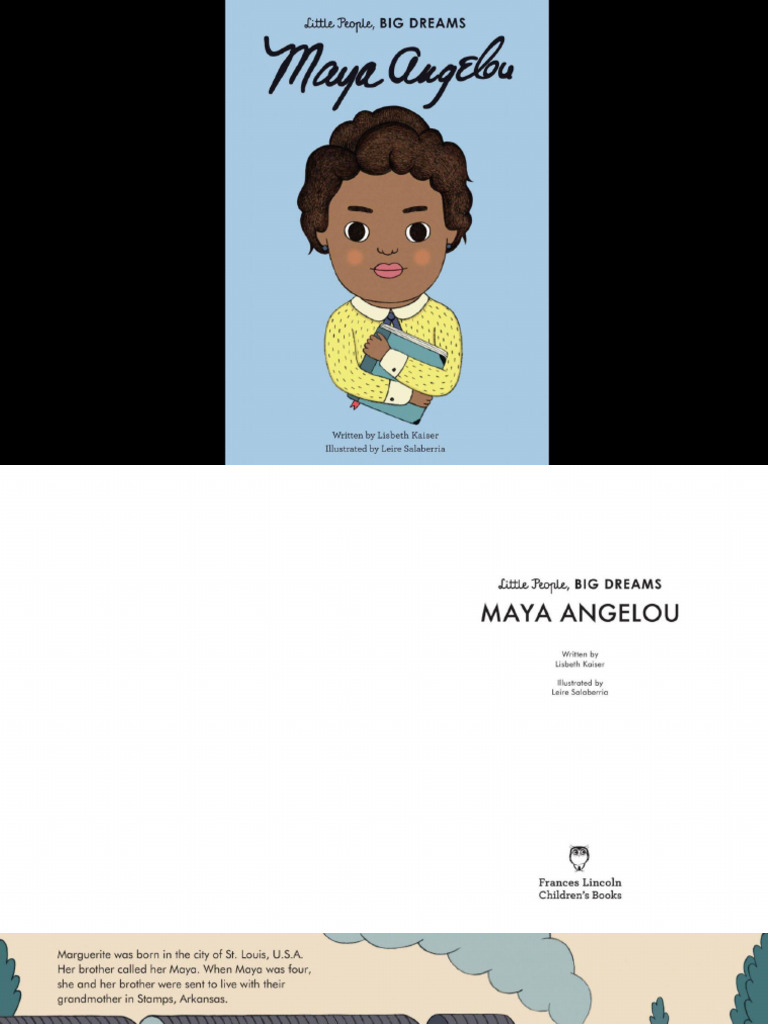 Maya Angelou - Little People Big Dreams | PDF
