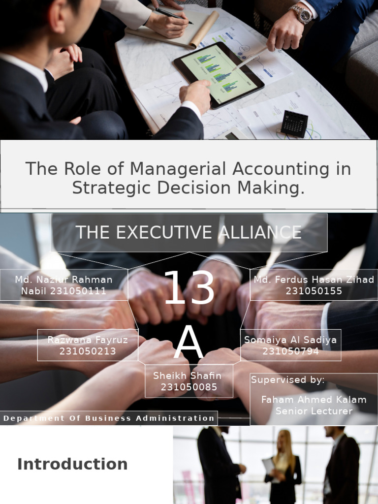 Managerial Accounting Presentation Slide! | PDF