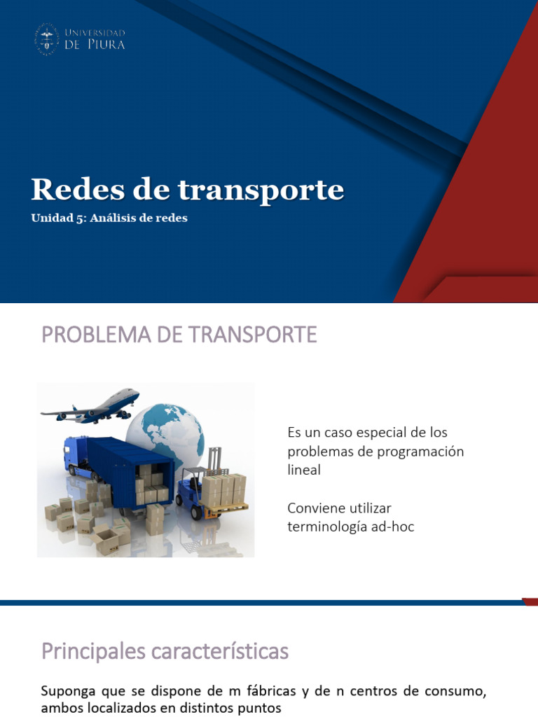 Transporte (1de3) | PDF | Transporte | Programación lineal