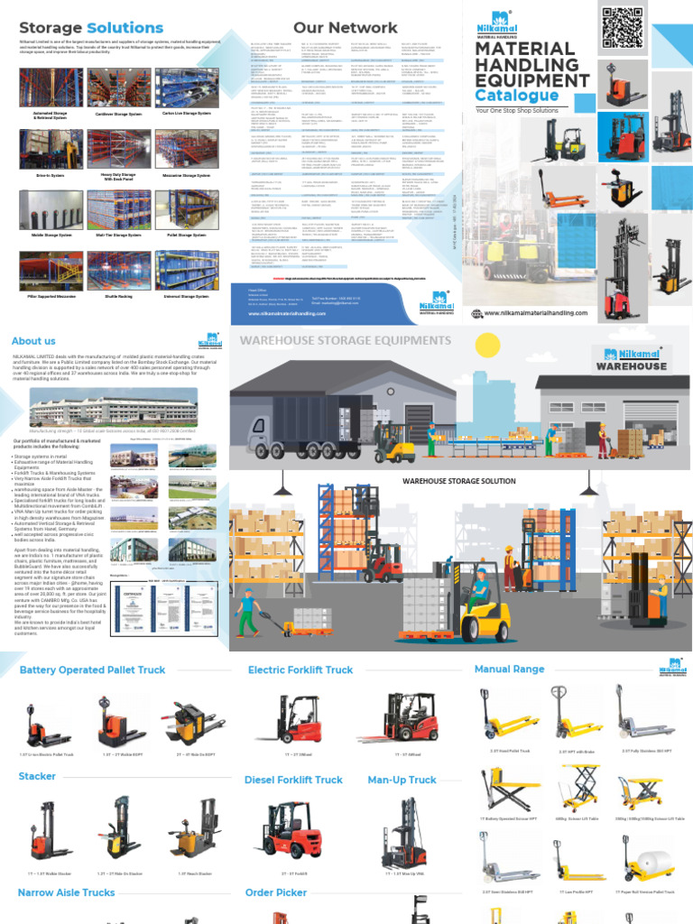 MHE - One Stop Solution A5 Size-V05 | PDF | Supply Chain Management ...