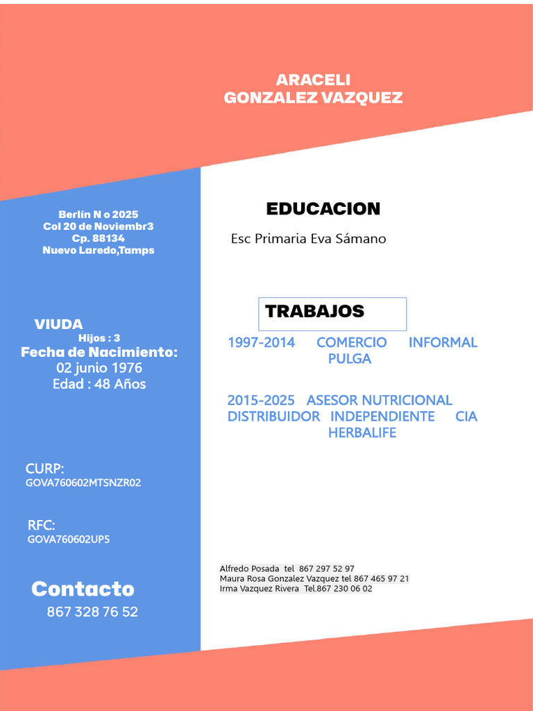 Curriculum LAURA | PDF