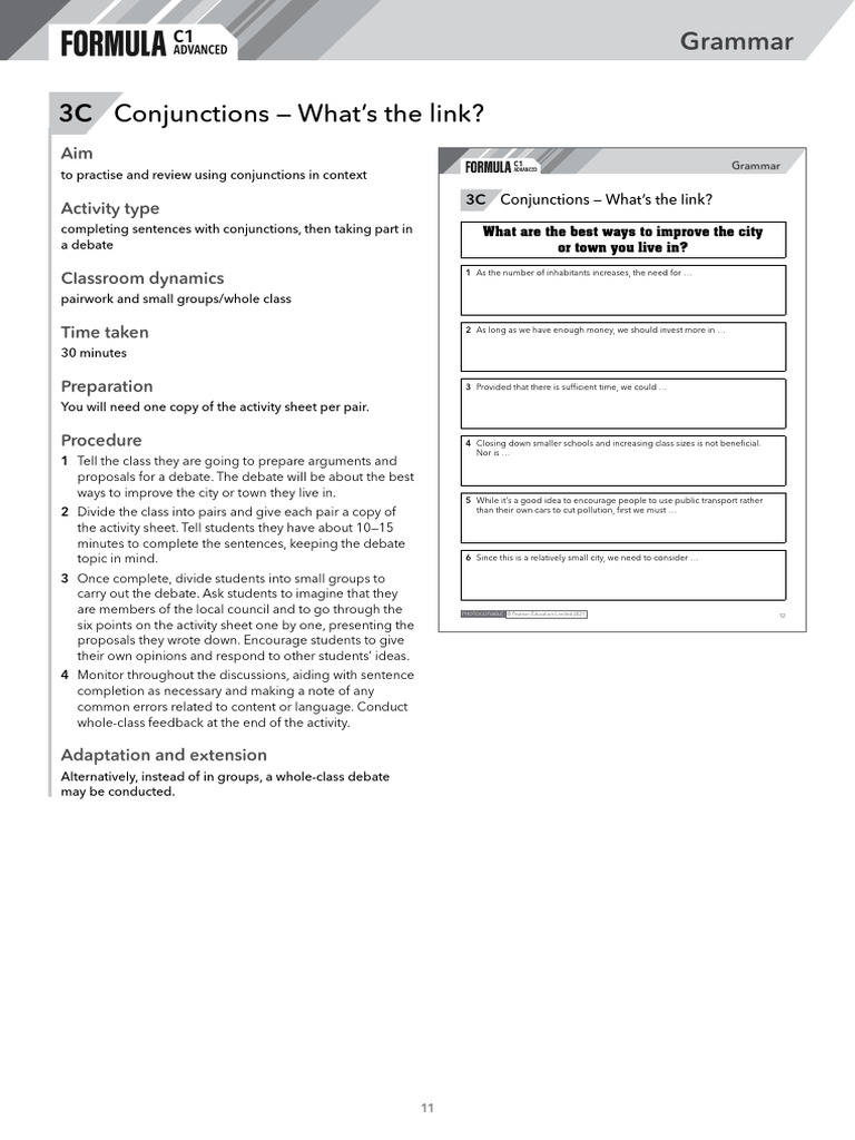 FORM C1 Photocopiables TNs 3C | PDF | Human Communication | Learning