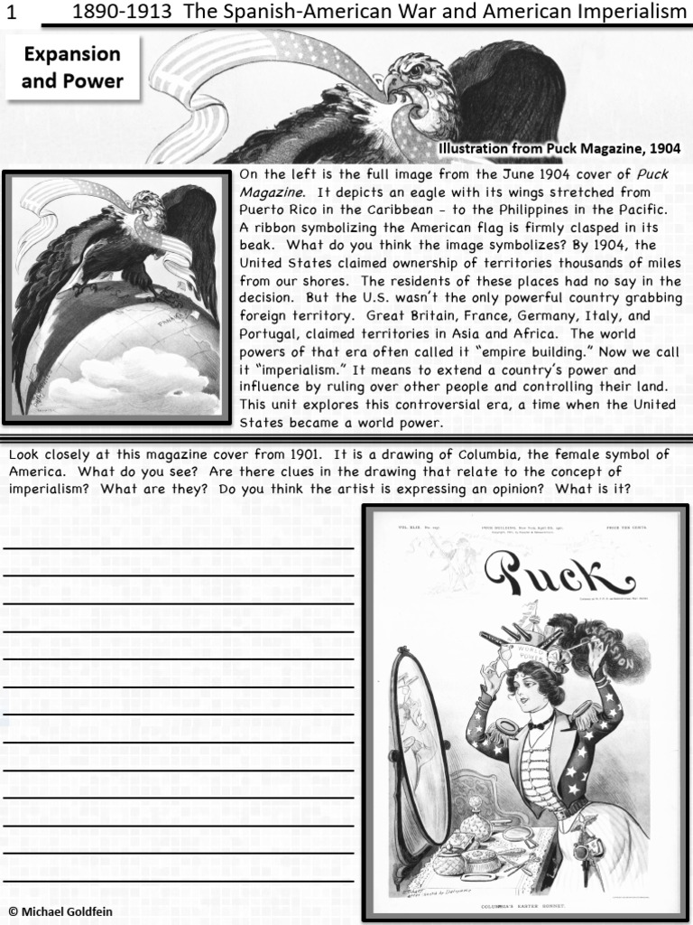 Aiden Holliman - SpanishAmericanWarandAmericanImperialism | PDF | Panama Canal