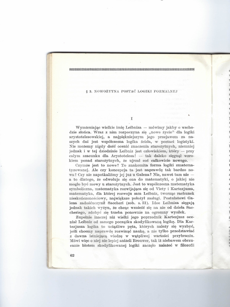 Logika Wyklady | PDF