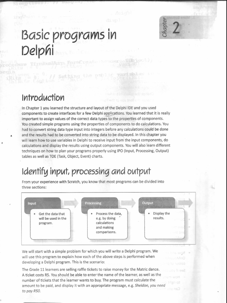 2.basic Programs in Delphi | PDF