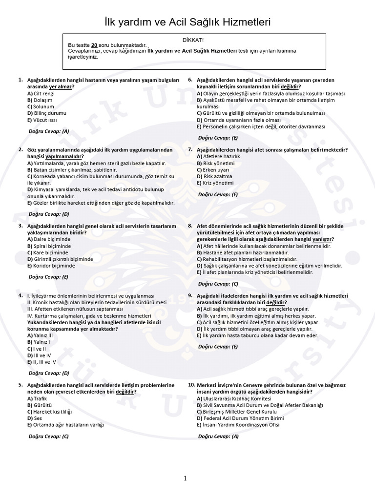 2023-2024 Bahar Dönemi Vize Sınavı | PDF