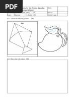 Drawing Guidelines for Class 6 & 7 | PDF | Paintings | Drawing
