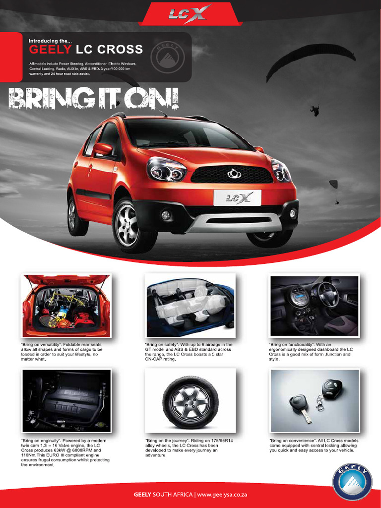 Geely LC Cross 2014 ZA | PDF