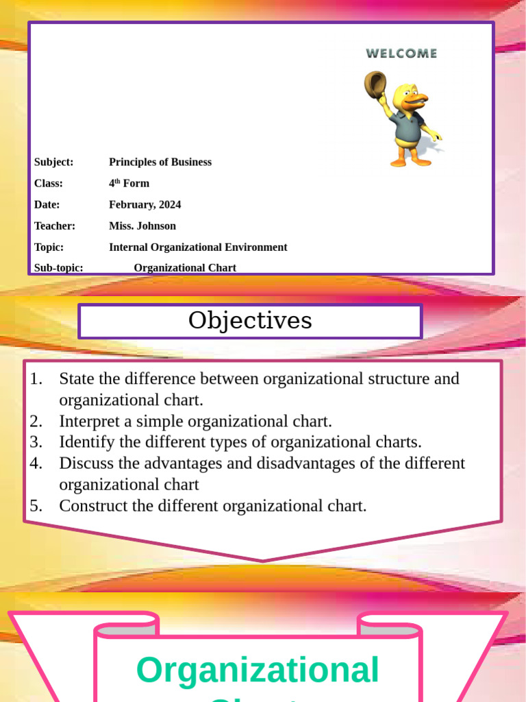 Understanding Organizational Charts | PDF | Organizational Structure ...