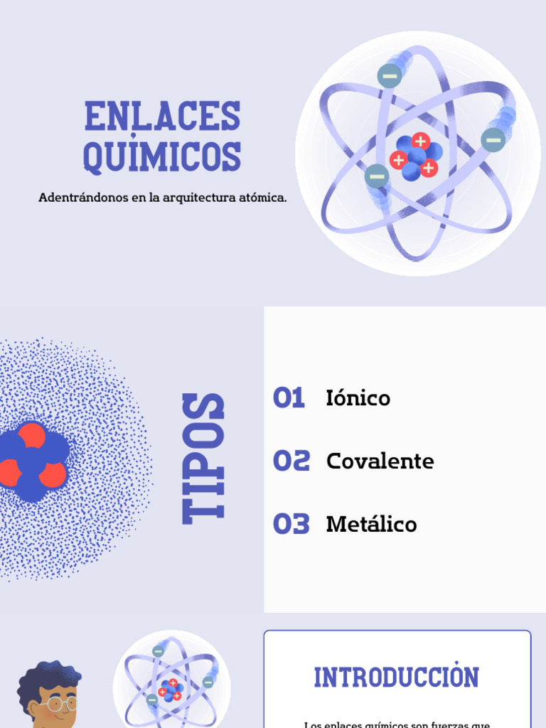 Enlaces Quimicos Ionico - Covalente y Metalico | PDF | Enlace químico | Polaridad química