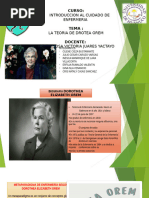 Teoría del Déficit de Autocuidado | PDF | Enfermería | Cuidado de la salud