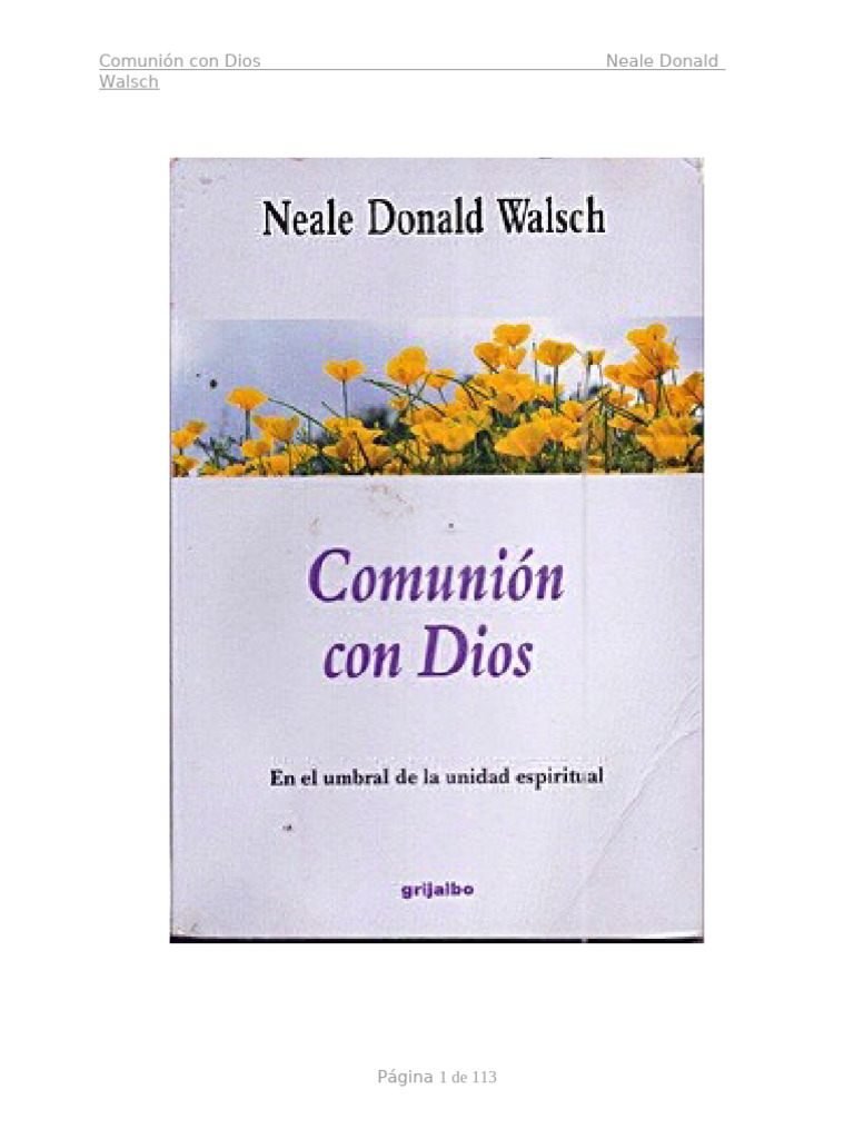 05-Comunion Con Dios | PDF | Dios | Verdad