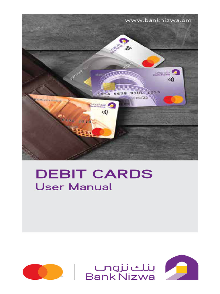 Debit Card Users Manual Eng | PDF | Debit Card | Personal ...