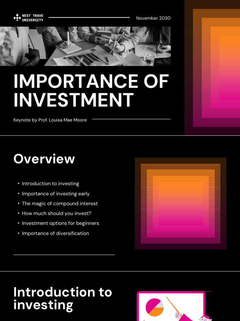 Importance of Early Investment Strategies | PDF | Investing | Interest