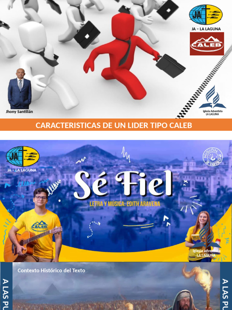 Caracteristicas de Un Lider Tipo Caleb | PDF