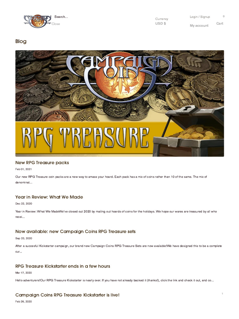 Blog - Tagged - RPG Treasure | PDF