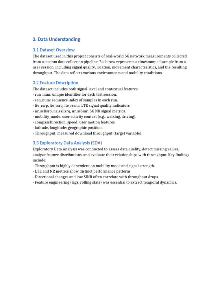 3 Data Understanding Corrected | PDF