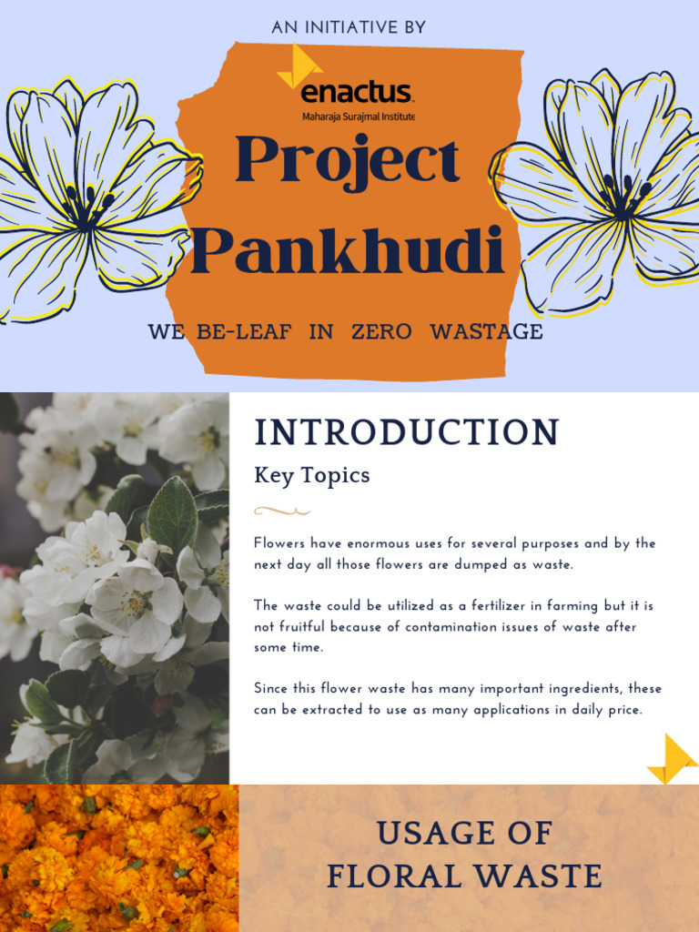 Project Pankhudi Enactus Msi | PDF | Dyeing | Waste