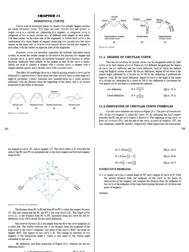 Fundamentals of Surveying Module 11 | PDF | Angle | Tangent