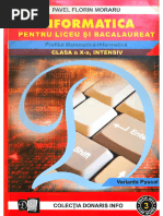 Mariana Milosescu - Manual Informatica Clasa IX | PDF