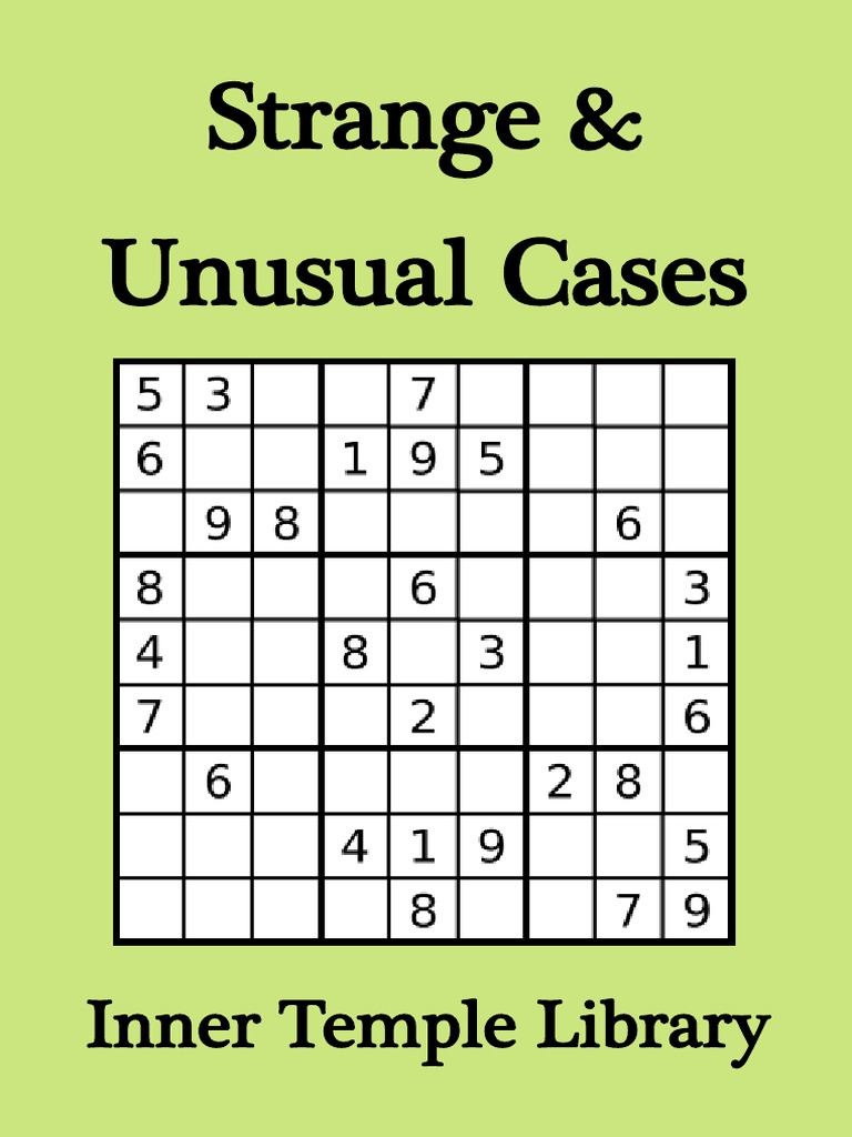 Strange Legal Cases Explored | PDF | Justice | Crime & Violence