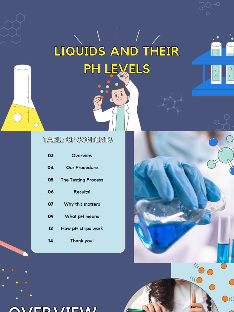 PH Science Fair Project Template | PDF | Ph | Acid
