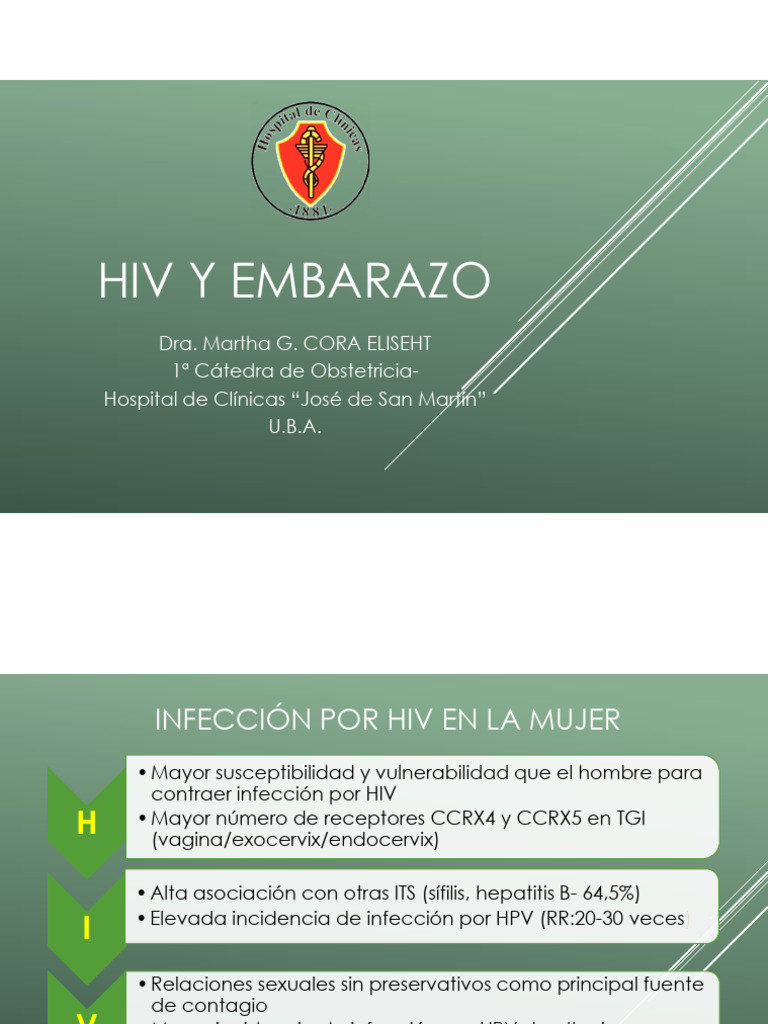 Hiv y Embarazo. 2021.dra. Cora | PDF | VIH | VIH / SIDA