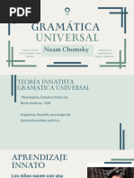 La Gramática Universal | PDF | Lingüística | Gramática