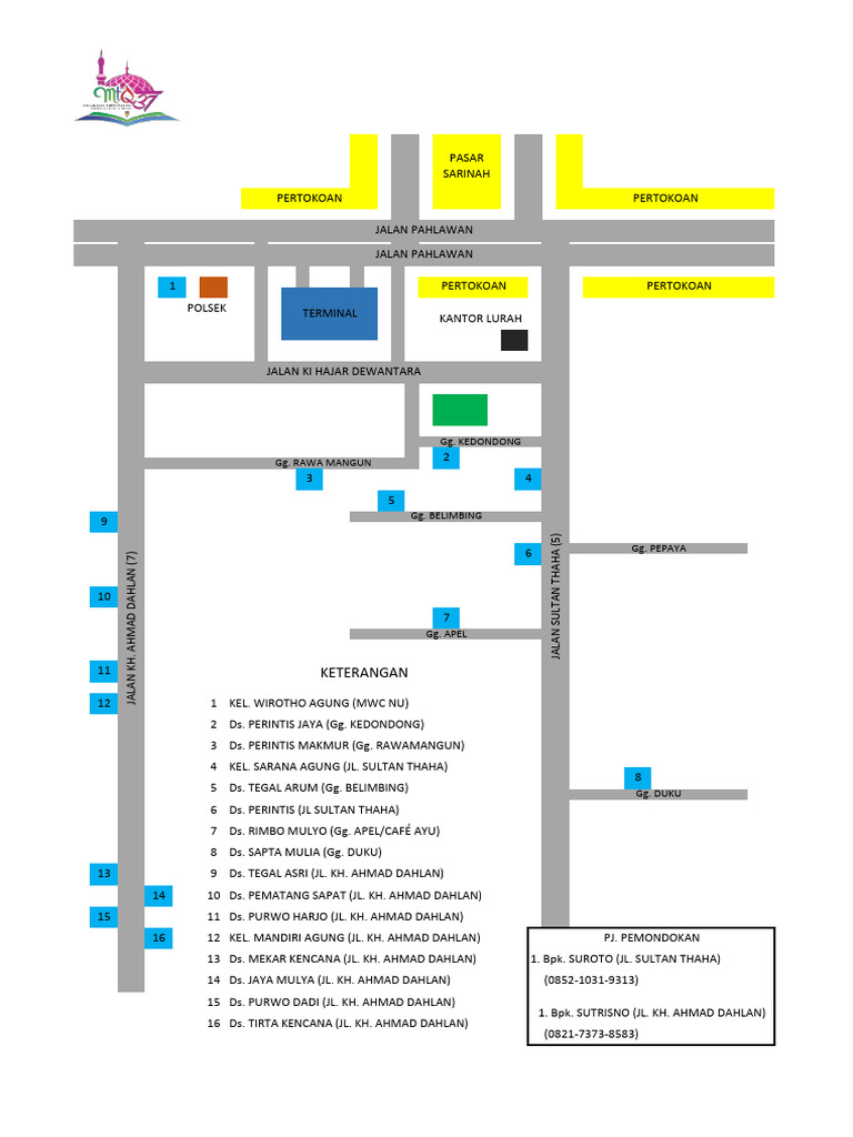 Denah Pemondokan | PDF