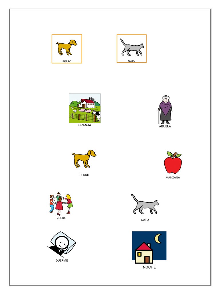 Cuento El Perro y El Gato - Emma Pineda Ramirez | PDF