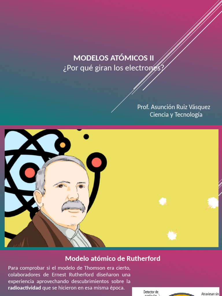 Modelo Atomico II | PDF | Núcleo atómico | Átomos