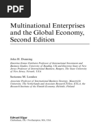 Dunning's OLI Paradigm for FDI Analysis | PDF | Foreign Direct ...