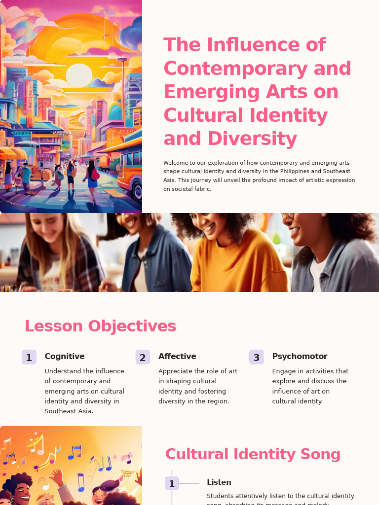 Arts Shaping Cultural Identity in SEA | PDF | The Arts | Liberal Arts ...