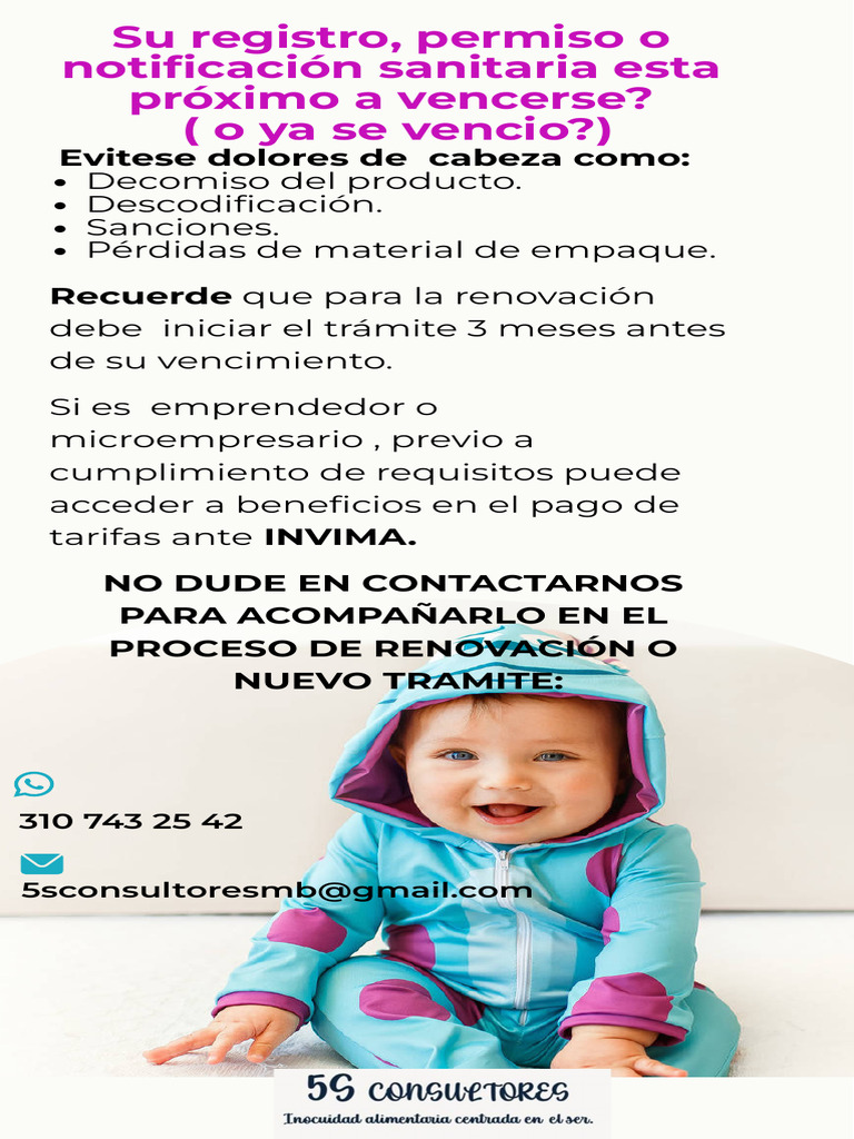 Tramites Invima F | PDF