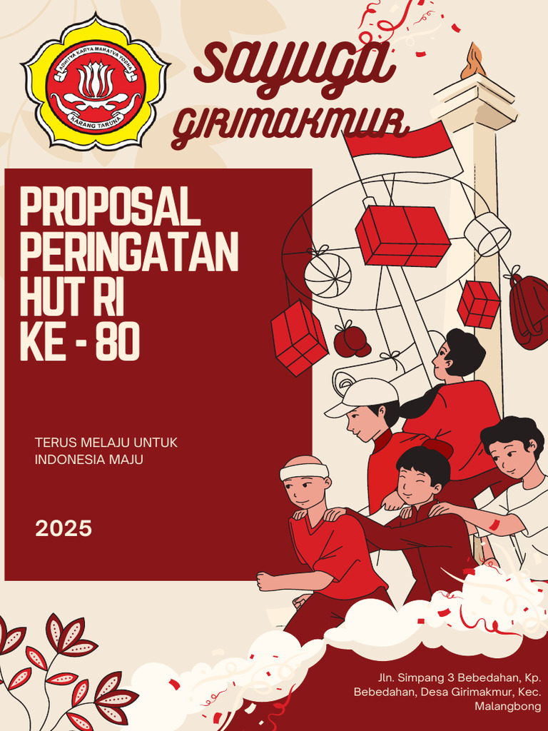 Proposal Peringatan Hut Ri Ke - 80 - 20250121 - 175118 - 0000 | PDF