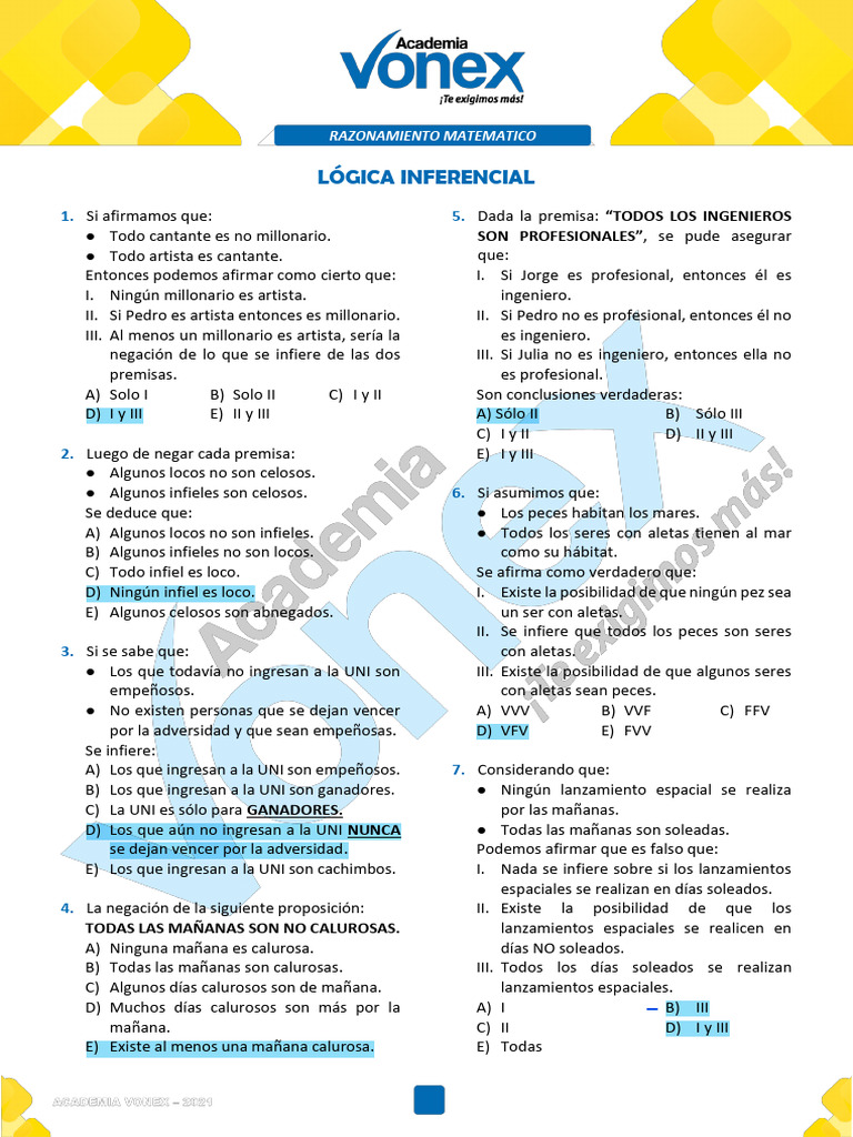Rm. Sem.9 | PDF | Lógica