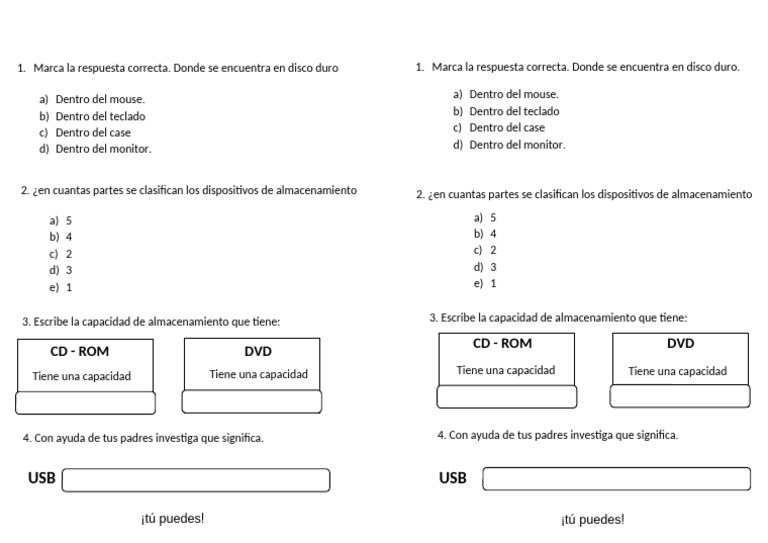 Ficha 1 2 Primaria Primera Clase | PDF