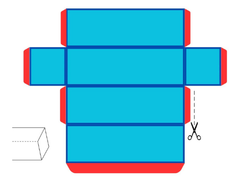 Prisma Base Cuadrada Color | PDF