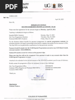 UG 2025-2026 Academic Calendar - Undergraduate Programme (Main Campus ...