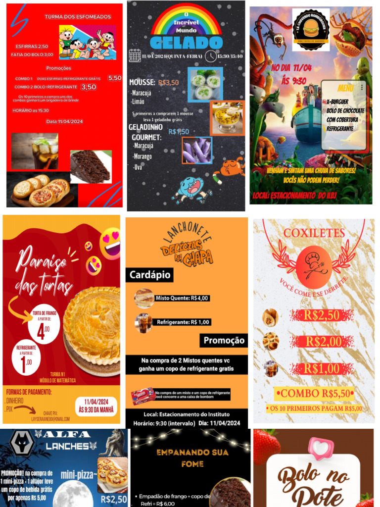 Exemplos de Panfletos | PDF