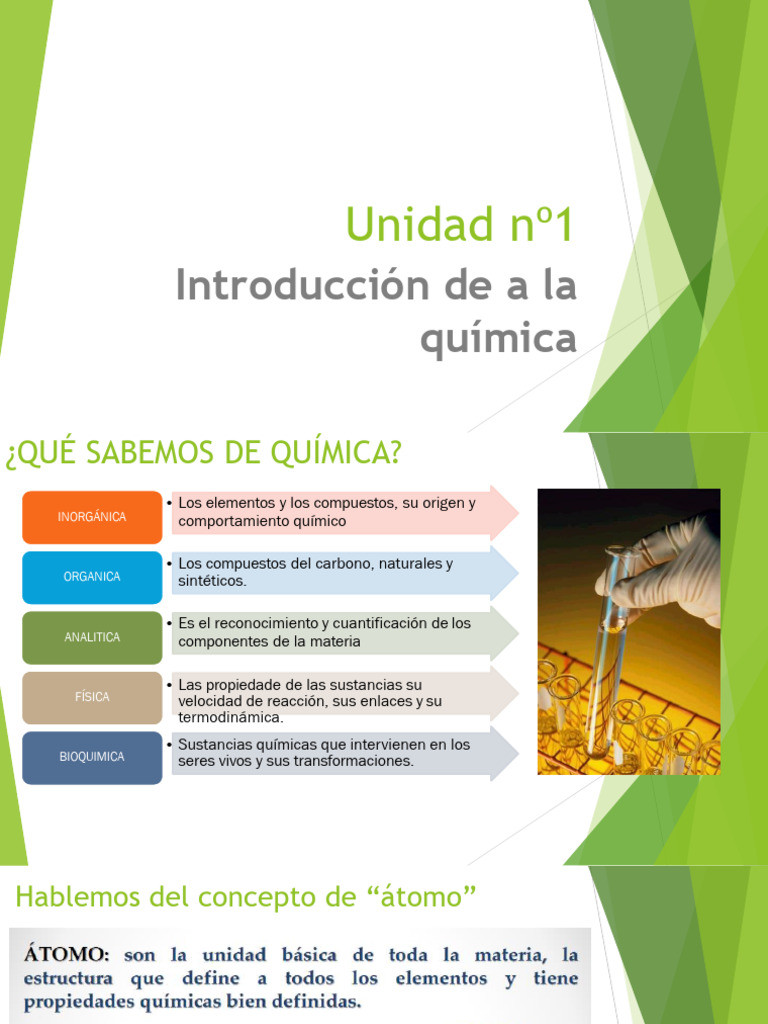 Unidad 1-Introduccion A La Quimica | PDF