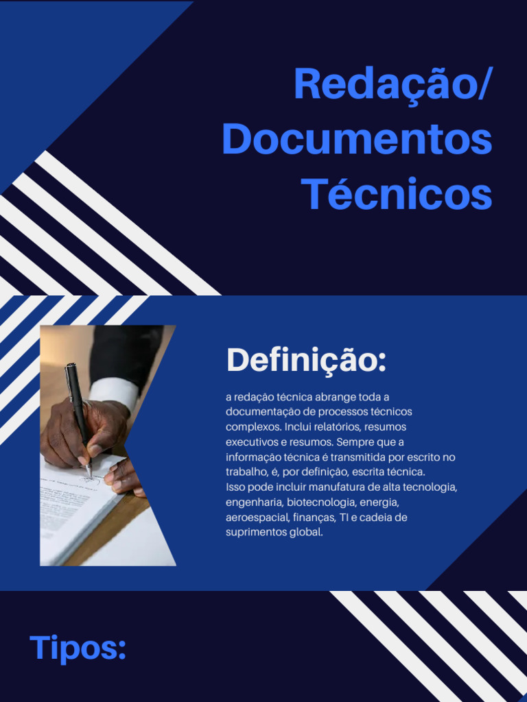 Tipos de Documentos Técnicos e Definições | PDF | Comunicação