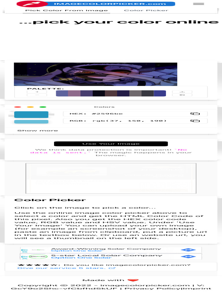 ? Color Picker Online HEX Color Picker HTML Color Picker 2 | PDF | Rgb ...